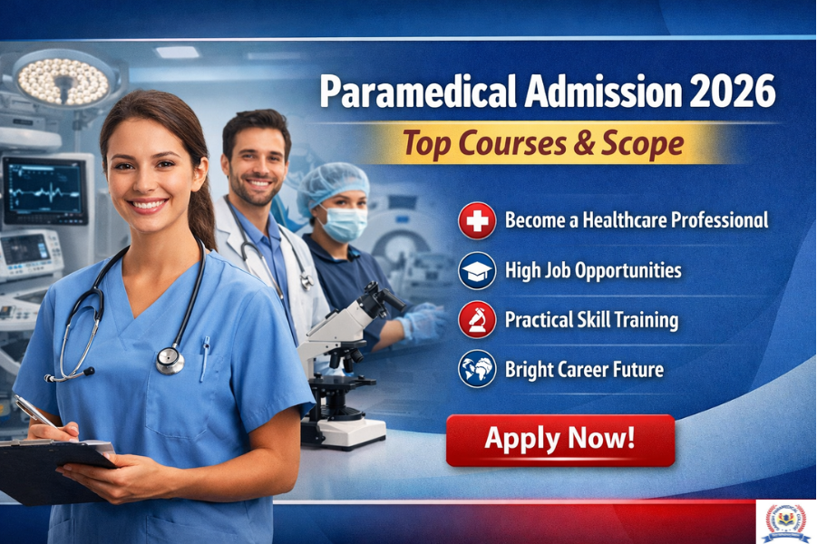 Paramedical Admission 2026 | Top Courses & Scope