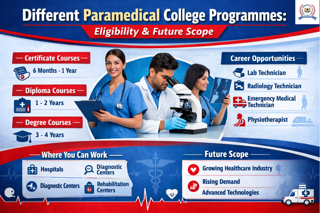 Paramedical College Programmes & bright Career Scope